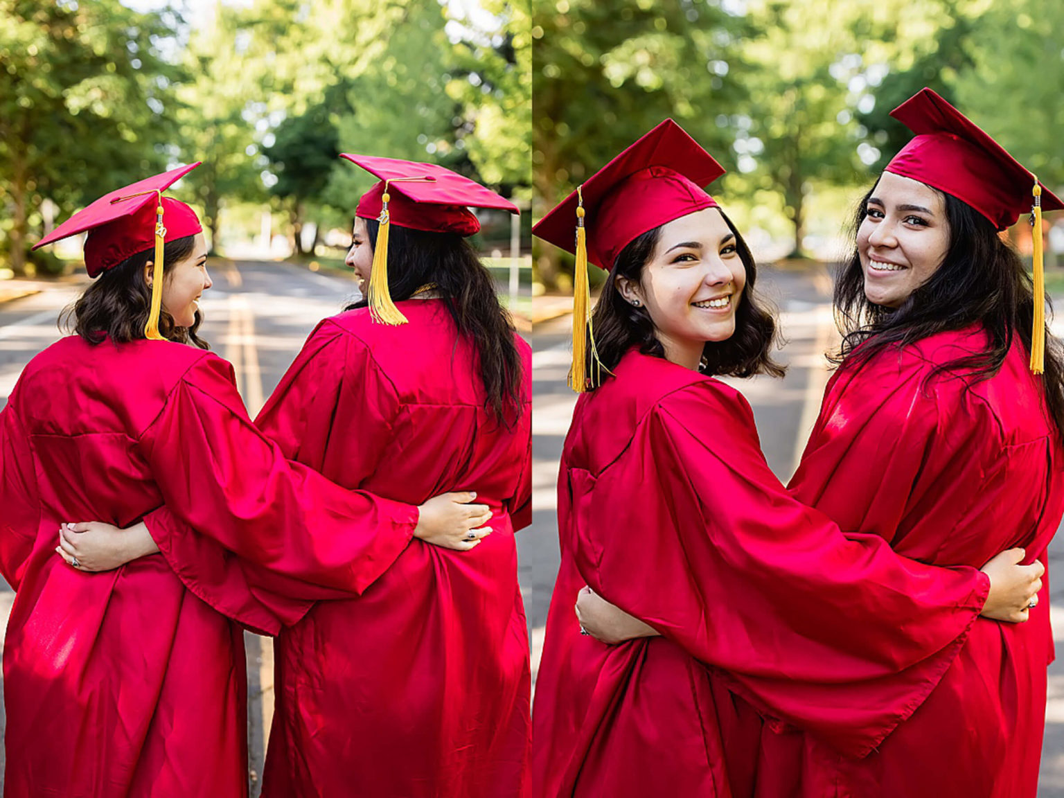 Graduation Pictures with your Best Friend | Bend Senior Portraits
