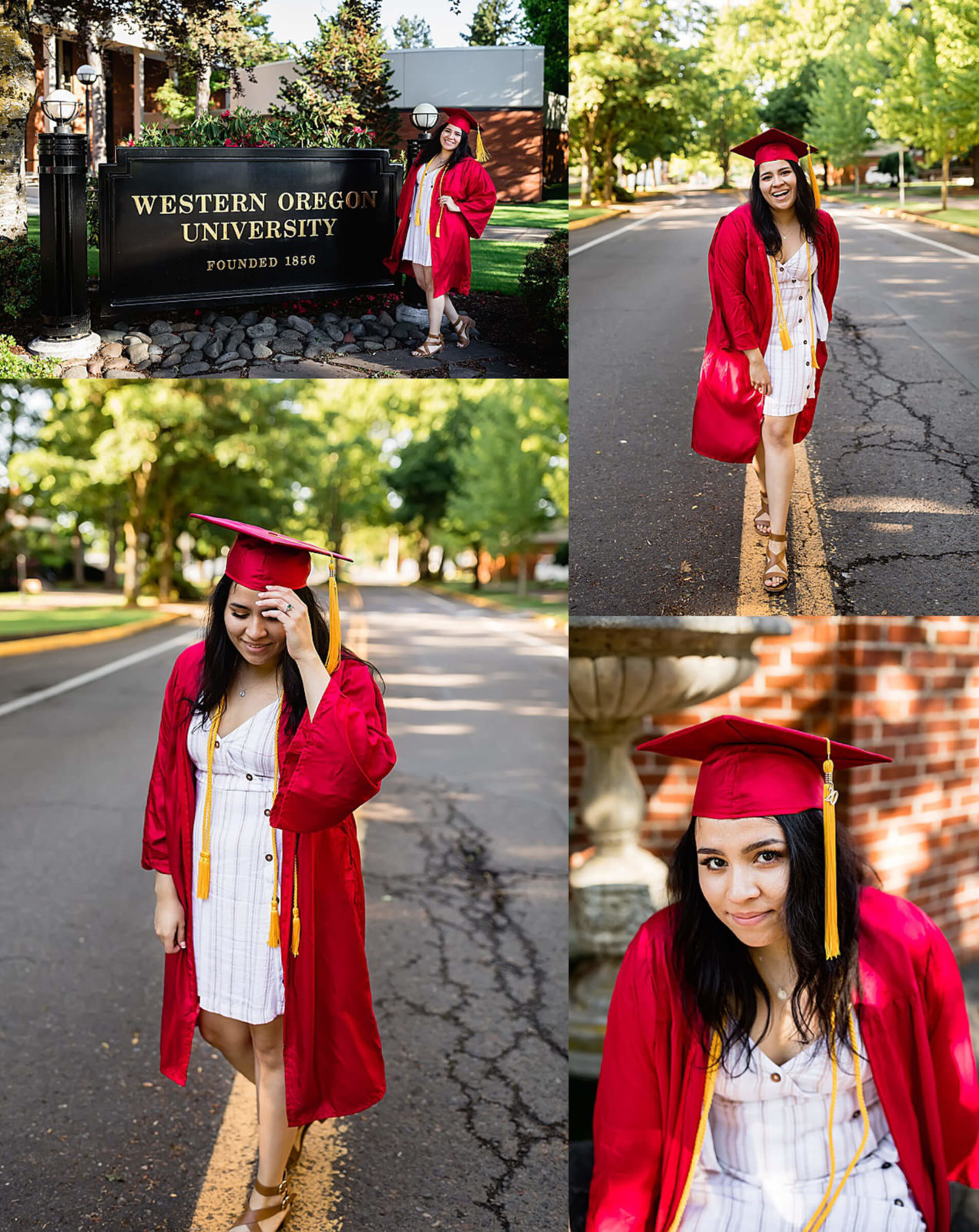 Graduation Pictures with your Best Friend | Bend Senior Portraits