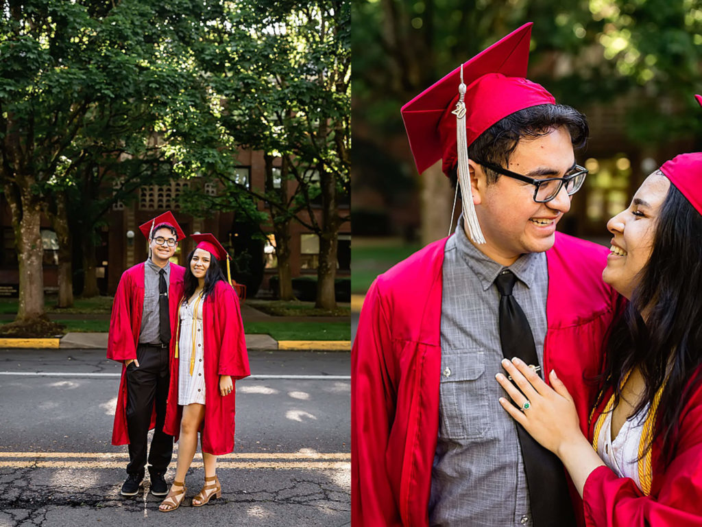 Graduation Pictures with your Best Friend | Bend Senior Portraits