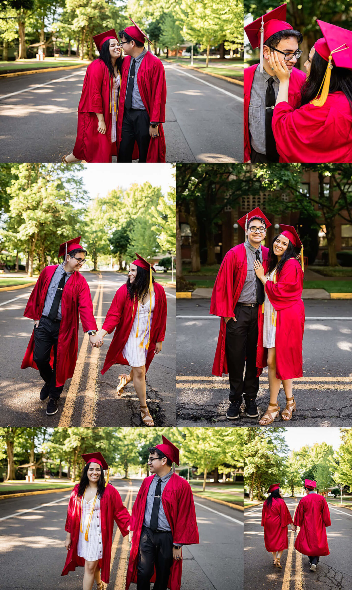 Graduation Pictures with your Best Friend | Bend Senior Portraits