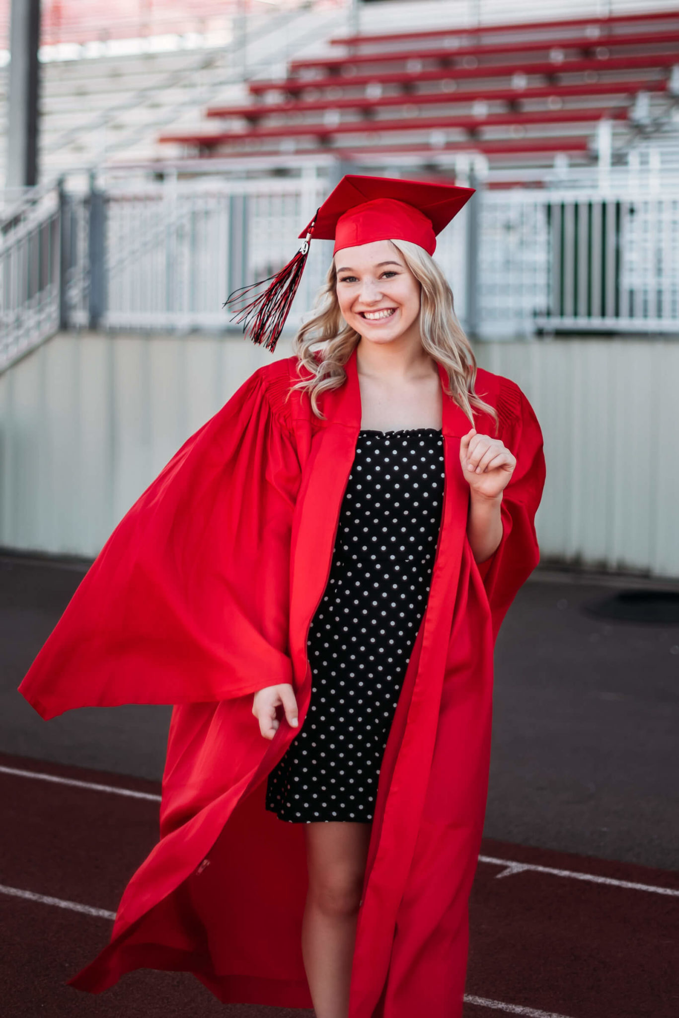 Senior Cheer Graduation Photos in Bend | Bend Senior Photographer