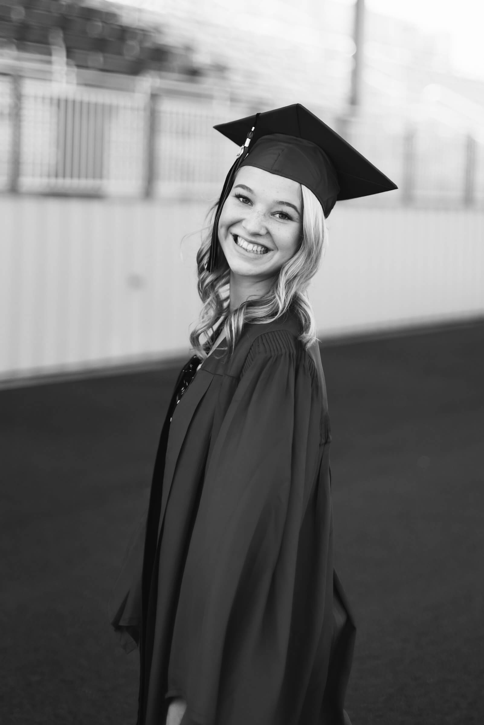 Senior Cheer Graduation Photos in Bend | Bend Senior Photographer