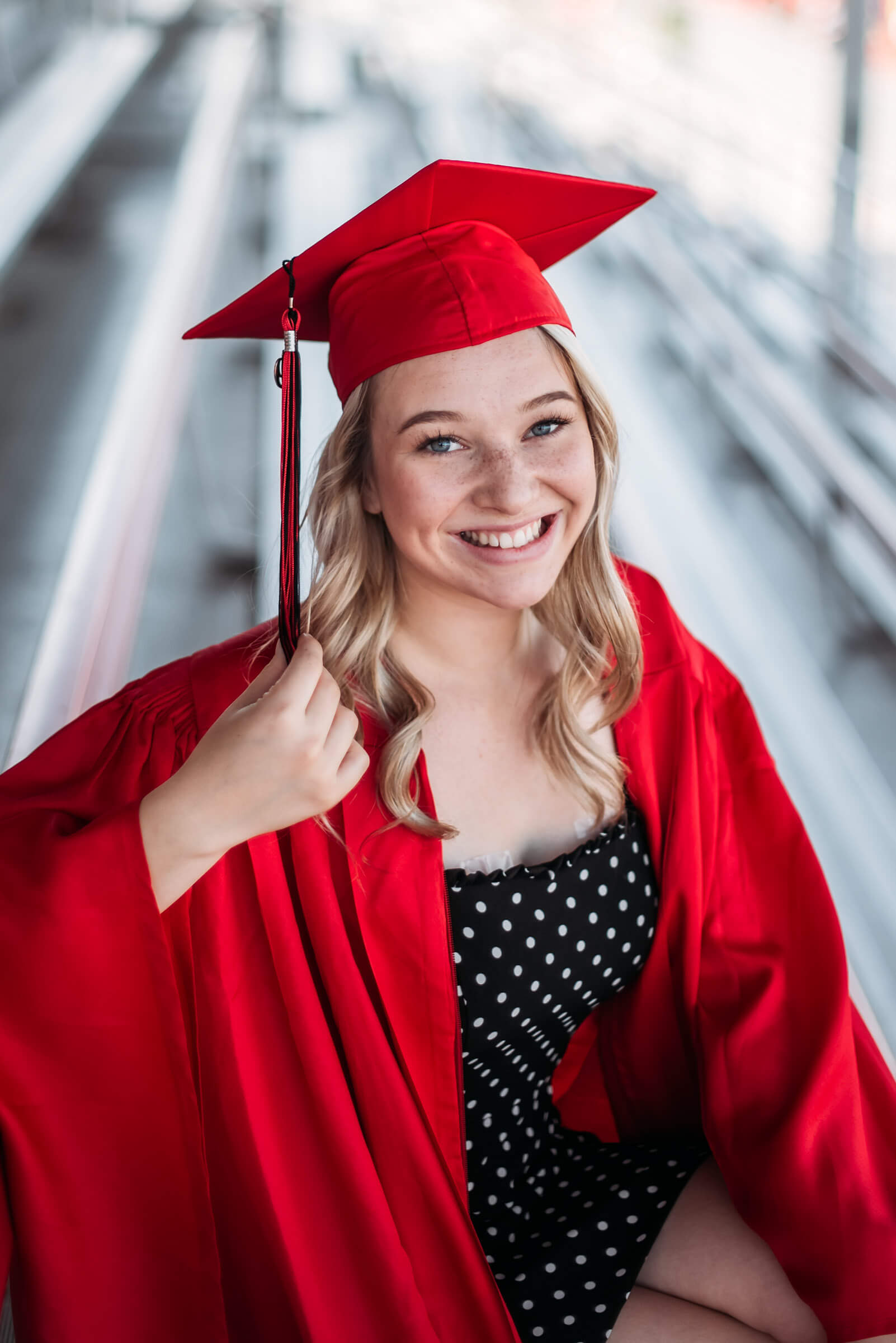 Senior Cheer Graduation Photos in Bend | Bend Senior Photographer