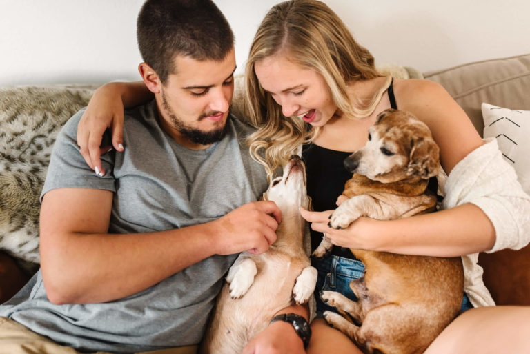 Tips for Including Your Dog in Your Engagement Photos | Bend Engagement ...