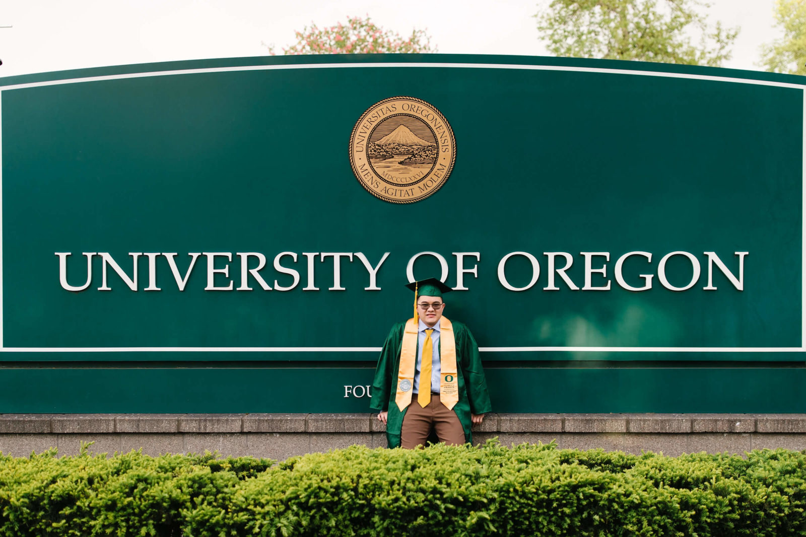 Distinguished Graduation Photos at Hayward Field | Bryndle Photo