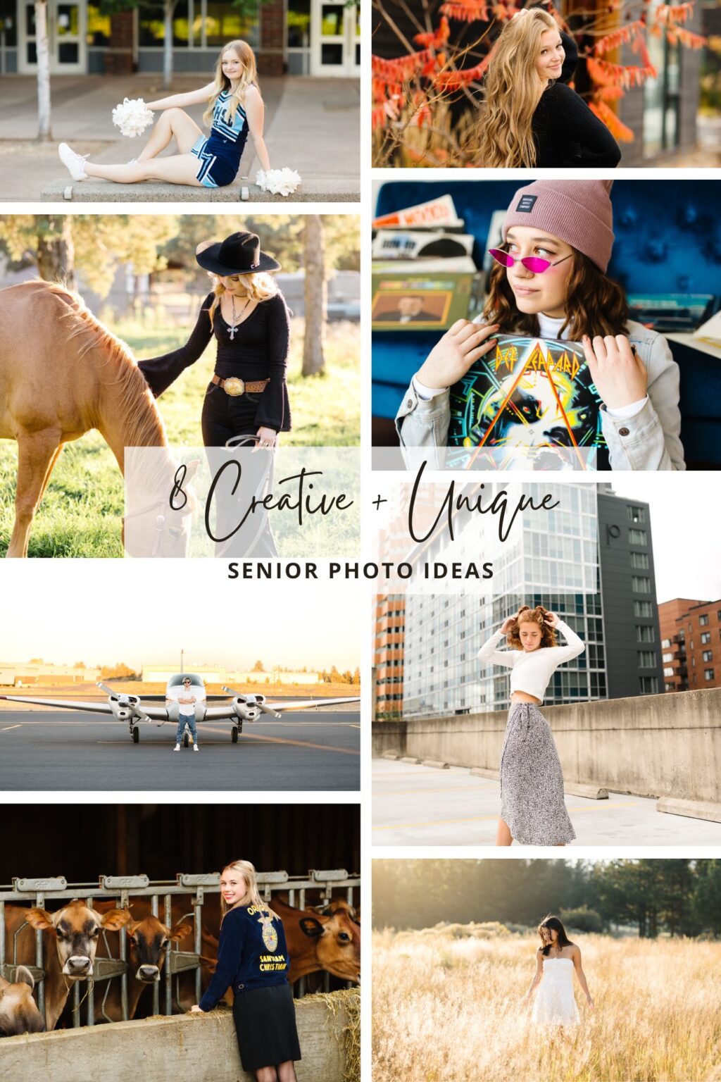8 Fun and Unique Senior Photo Ideas | Bryndle Photo
