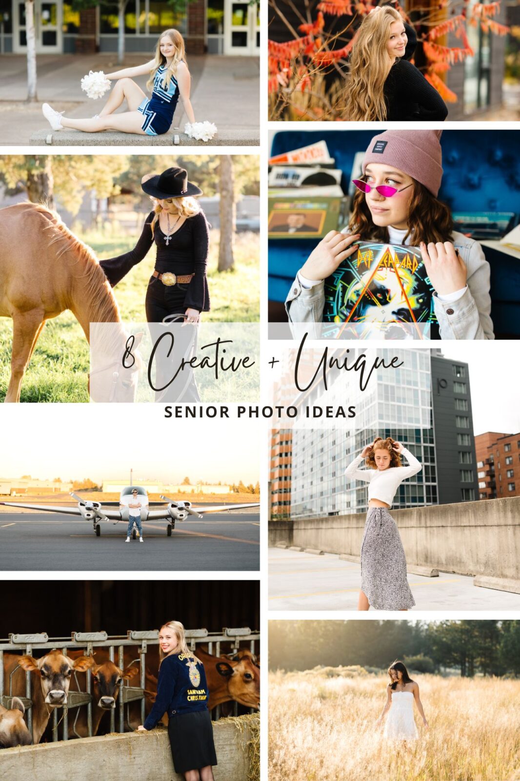 8 Fun and Unique Senior Photo Ideas | Bryndle Photo