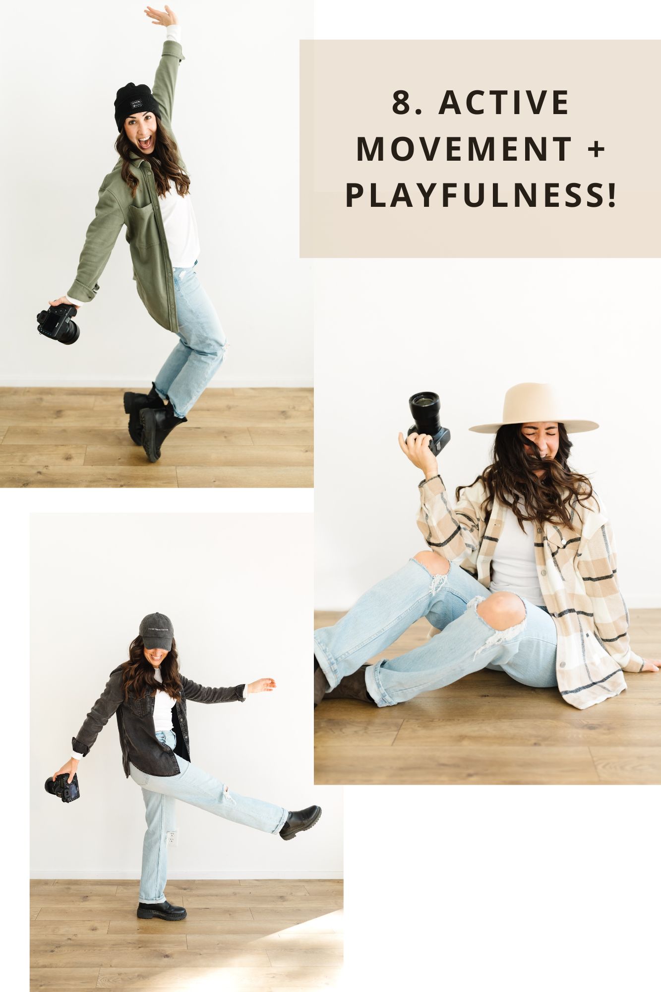 9 Creative Poses for a Photographers Headshots | Bryndle Photo