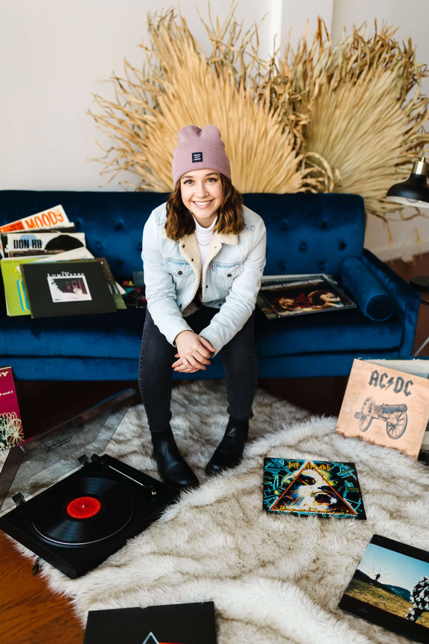 Epic Vinyl Record Senior Photoshoot | Bryndle Photo
