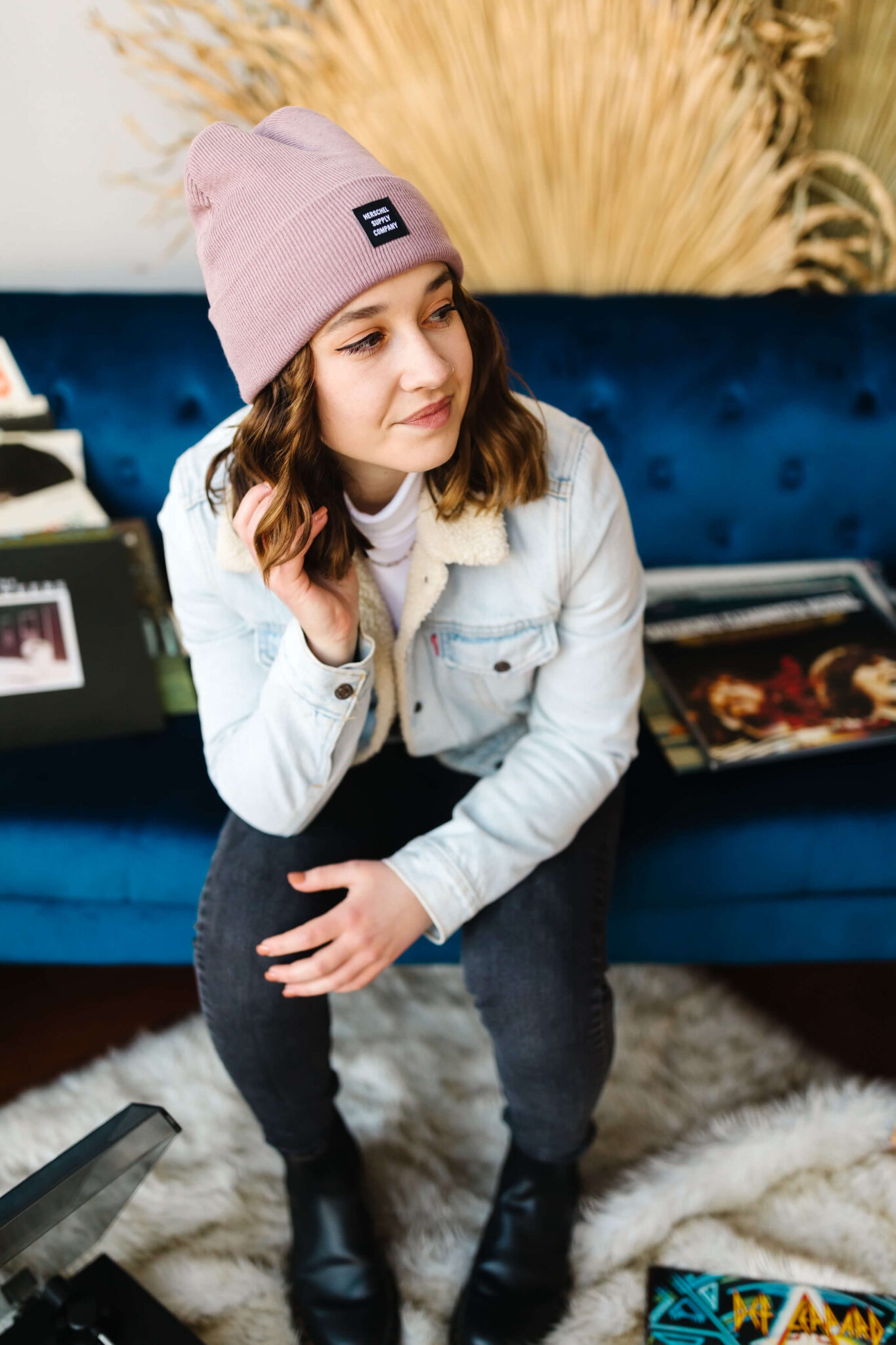 Epic Vinyl Record Senior Photoshoot | Bryndle Photo